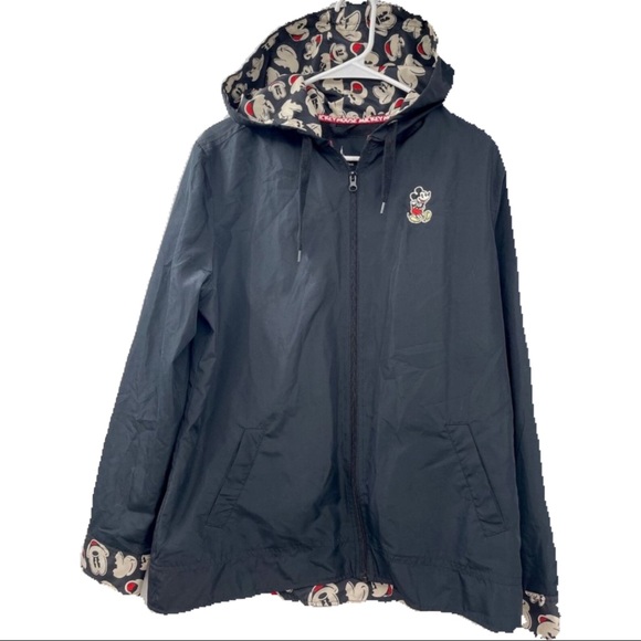 Disney | Jackets & Coats | Disney Mickey Mouse Windbreaker Jacket ...